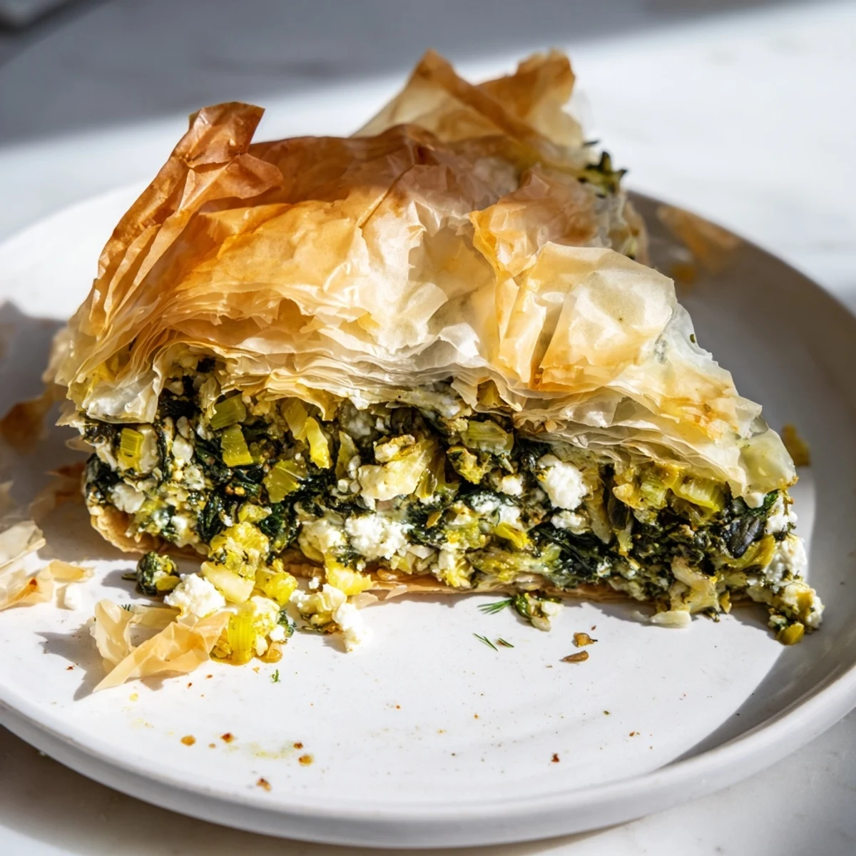 Classic Greek Spinach and Feta Pie